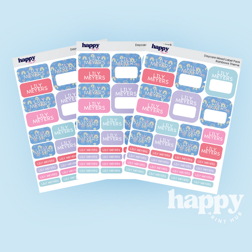 Custom Stickers, Wall Decals & Labels – Happy Print Hub